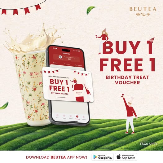 Birthday B1F1 from BEUTEA 🧋 - Happy Birthday!